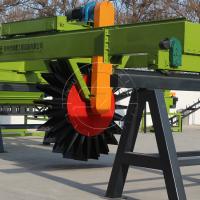 China YSX Manure Fermentation Organic Fertilizer Equipment Wheel Type Compost Turner for sale