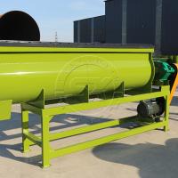 China 3-5t/h Cow Dung Manure Crusher and NPK Material Mixer for Organic Fertilizer Production for sale