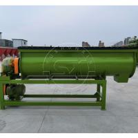 China 3-5t/h Cow Dung Manure Crusher and NPK Material Mixer for Organic Fertilizer Production for sale