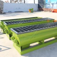 China ZQ350/ZQ500 Reducer Model and 380V Voltage for Mixing in Fertilizer Double Shaft Mixer for sale