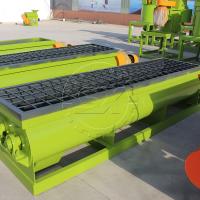 China ZQ350/ZQ500 Reducer Model and 380V Voltage for Mixing in Fertilizer Double Shaft Mixer for sale