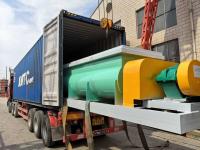 China Organic Fertilizer Production Equipment Twin-Shaft Mixer for Mixing Model ZQ350/ZQ500 for sale