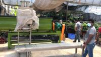 China 1 Ton Per Batch Powder Fertilizer Mixing Machine for Fertilizer Manufacturing Process for sale