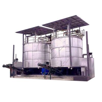 China Organic Fertilizer Fermentation Pot with High Capacity Compost Turner Mixing Function for sale