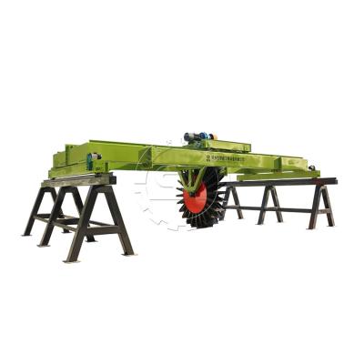 China Automatic Wheel Type Compost Turner The Perfect Solution for Animal Manure Fermentation for sale
