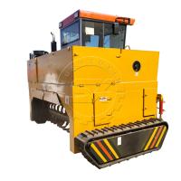 China 3000 KG Crawler Compost Turner The Key to Sustainable Farms and Waste Management for sale