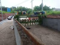 China Organic Fertilizer Production Trough Compost Turner for 5-20t/h Animal Manure Treatment for sale