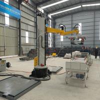 China 380v Voltage Stainless Steel Material Column Palletizing Robot Arm Type Palletizer for sale