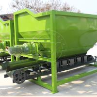 China 5T Per Hour Forklift Feeding Machine for Organic Fertilizer Agricultural Machinery Easy for sale