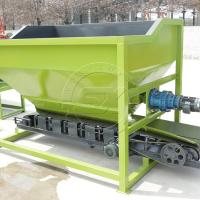China YSX Poultry Manure Organic Fertilizer Processing Plant Equipment Loader Type Feeder for sale
