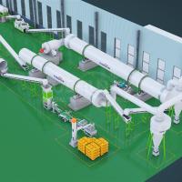 China YSX Sawdust Rotary Dryer Machine for Biomass Wood Pellet Burner Meeting Customer Requirements for sale