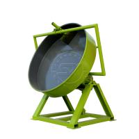 China Customized Voltage Lab Pan Granulator for Limestone Granulation and Pellet Production for sale