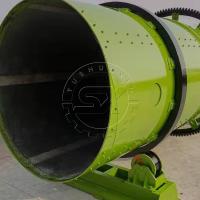 China Round Granular Fertilizer Rotary Drum Granulator Machine with High Working Efficiency for sale