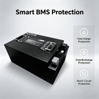 China Ebike Scooter Electric Motorcycle Lithium Battery Pack 60V 75Ah LiFePO4 Replacement Battery For 2/3 Wheeler for sale
