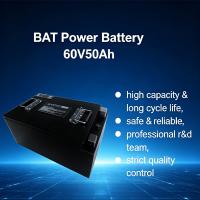 China Rechargeable BSY-60V50Ah LFP Battery Pack 2C Discharge For Electric Tricycle And E-Moped for sale