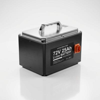 China 72V 25Ah LiFePO4 Battery Pack 1920Wh 1500 Cycles 0-55 for Electric Motorcycle E-bike for sale