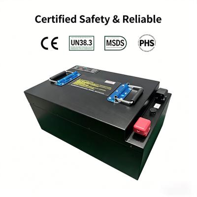 China 72V 75Ah LiFePO4 Battery 5760Wh for E-Bikes/Scooters 1500 Cycles 0-55 Operating Temp for sale