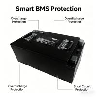 China Rechargeable 60V 50Ah LiFePO4 Battery Pack 2C Discharge For Electric Bicycles/Scooters for sale