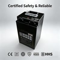 China Custom Electric 2 Wheel 3 Wheeler LiFePO4 Lithium Battery Motorcycle Battery 60V 25Ah for sale