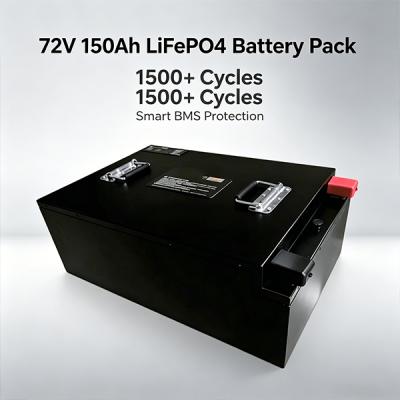 China 72V 150Ah LiFePO4 Battery 11520Wh for Electric Bicycles/Scooters with 1500 Cycles for sale