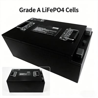 China Custom Electric 2 Wheel 3 Wheeler LiFePO4 Lithium Battery Motorcycle Battery 60V 50Ah for sale