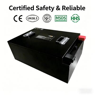 China 72V 125Ah Lithium Ion Battery for Electric Scooters with Long Cycle Life and Weather Resistance for sale