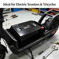 China 72V 150Ah Lithium Ion Battery Pack for Electric Tricycle with 1500 Cycles and LiFePO4 Cathode Material for sale