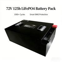 China Custom 72V 125Ah LiFePO4 Lithium Battery for Electric Motorcycles with 1500 Cycle Life and 0-55℃ Operating Range for sale