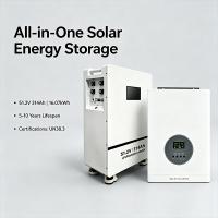 China 16.07kWh 10kW High Power Load Rollable Design LiFePO4 Battery for Home Solar Energy Storage for sale
