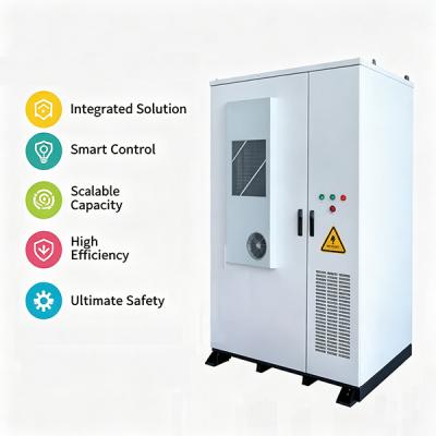 China 241.1kWh Air-Cooled LiFePO4 Energy Storage System with Dual Grid Connection for Industrial Use for sale