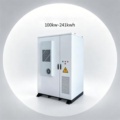 China 100kW 241.1kWh Air-cooled Outdoor Energy Storage System (ESS) with LiFePO4 Battery for Commercial Use for sale