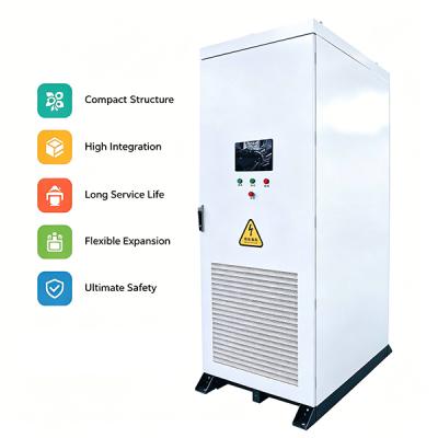 China 261.2kWh Solar PV Lithium Iron Phosphate Battery with Liquid Cooling and Intelligent BMS for Industrial Energy Storage for sale