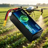 China 6S 22V 22000mAh 10C High‑Discharge Drone Lipo Battery Large Capacity Lithium Polymer Pack For Industrial UAV Aerial Mapping Survey Long‑Time Flight Mission for sale