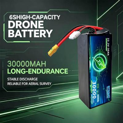 China 22.2V 30Ah 6S Solid State Lithium Ion Battery Pack 666Wh High Capacity 10C Discharge Rechargeable Power Battery 253Wh/kg Energy Density For Heavy Duty Industrial Equipment And Off Grid Power Supply for sale