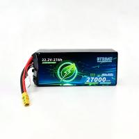 China 22.2V 27Ah Solid State Lithium Ion Battery Pack 599Wh 6S High Energy Density Industrial UAV Battery Factory Direct Supply UN38.3 Certified For Heavy Payload Drone Field Mobile Working Equipment for sale