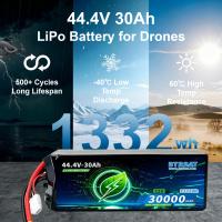 China 44.4V 30Ah 1332Wh 12S1P Lithium Ion Battery Module High Performance Rechargeable Power Pack Factory Direct Wholesale For Heavy Duty Machinery Off Grid Power Robotic Projects for sale