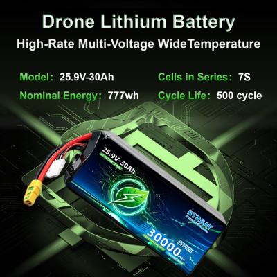 China 7S 25.9V 32Ah Lithium Ion Battery Pack Max 5C Continuous Discharge Rechargeable Power Battery With Built In Protection System Factory Wholesale For E Scooter Robot And Portable Power Equipment for sale