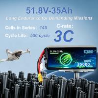 China 14S 51.8V 35Ah Lithium Ion Battery Pack 3C Continuous Discharge Current Cut Off 38.5V Rechargeable Battery For Electric Vehicle And Energy Storage Factory Wholesale High Safety Reliable Power Supply for sale