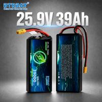 China 25.9V 39Ah 7S Lithium Battery Pack High Capacity Rechargeable Battery 1C Charge 3C Continuous Discharge 29.8V Charge Limit 19.2V Cut Off Voltage For Industrial Power Supply And Electric Device Project for sale