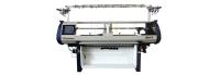 China Single Head 3 System Computerized Flat Knitting Machine 52 Inch for Collar Shoe Uppers for sale
