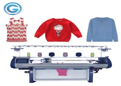 China 12G Double System Computerized Flat Knitting Machine 52 Inch with Power Failure Prevention for sale