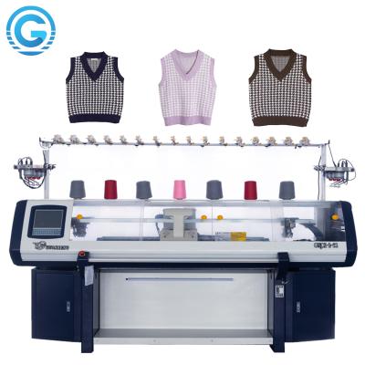 China Computerized Double System Jacquard 15G 52 Inch Sweater Knitting Machine for sale
