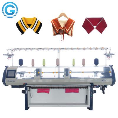 China Single System 80 Inch Flat Knitting Machine 5G-15G Collar Knitting for sale