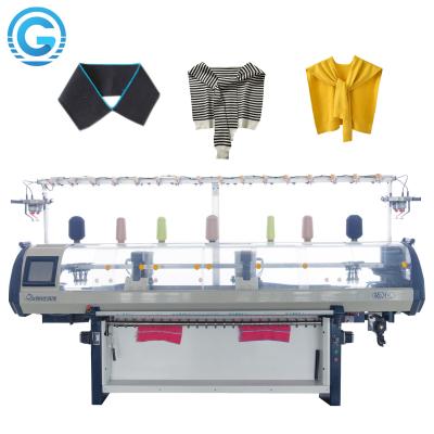 China 80 Inch Computerized Flat Knitting Machine 12G 14G 16G for Collars and Cuffs for sale