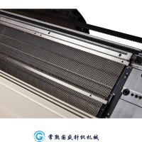 China Three System Auto Cotton Yarn 3.5G Blanket Knitting Machine 52 Inch 1.2M/S for sale