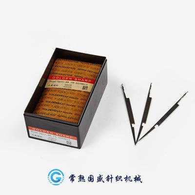 China Golden Sharp Knitting Needle for Flat Knitting Machine 3G to 14G 52 Inch for sale