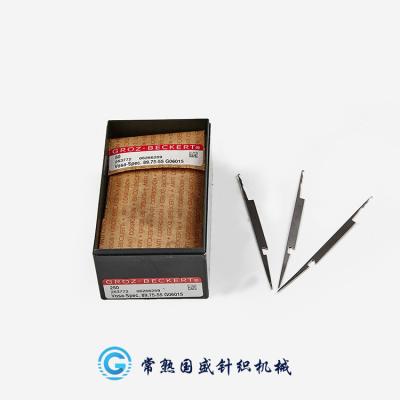 China Groz Beckert Flat Knitting Machine Needles 3G to 14G for 52-56 Inch Machines for sale