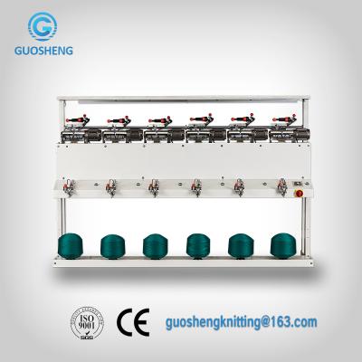China Computerized 12 Spindle Thread Rewinding Machine 1100m/min 380V for Cotton Silk Yarn for sale