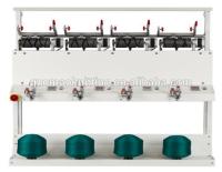 China Computer Control 2 Spindle Thread Rewinding Machine 1100m/min 380V for sale