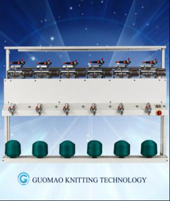 China Two Sides Polyester 2 Spindle Yarn Winding Machine 1000m/min 400V for sale